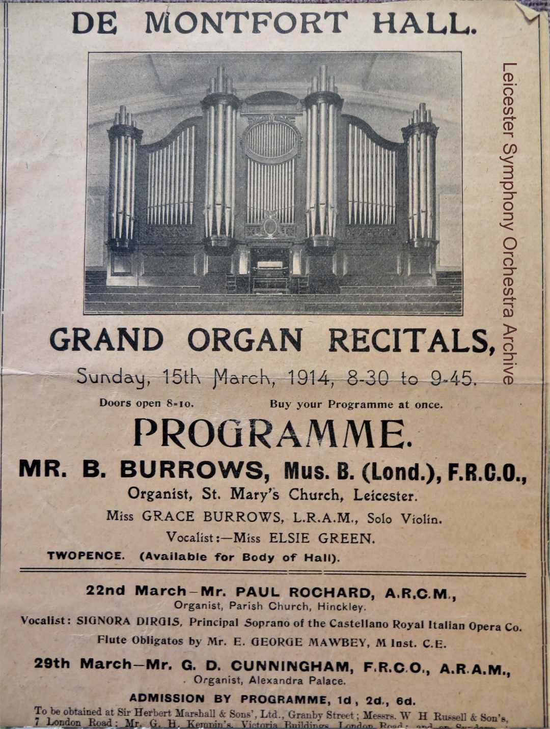 Benjamin Burrows | Leicester Symphony Orchestra