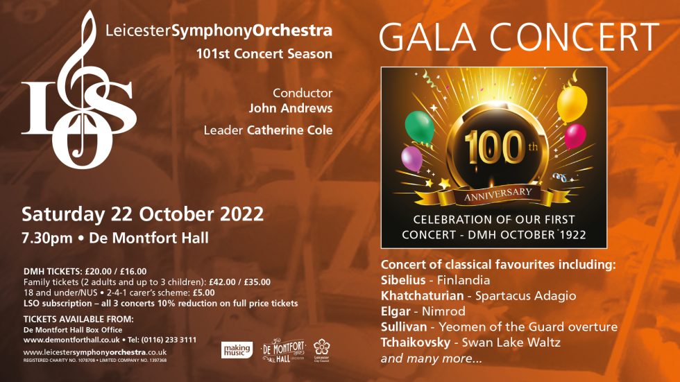 Gala Concert | Leicester Symphony Orchestra